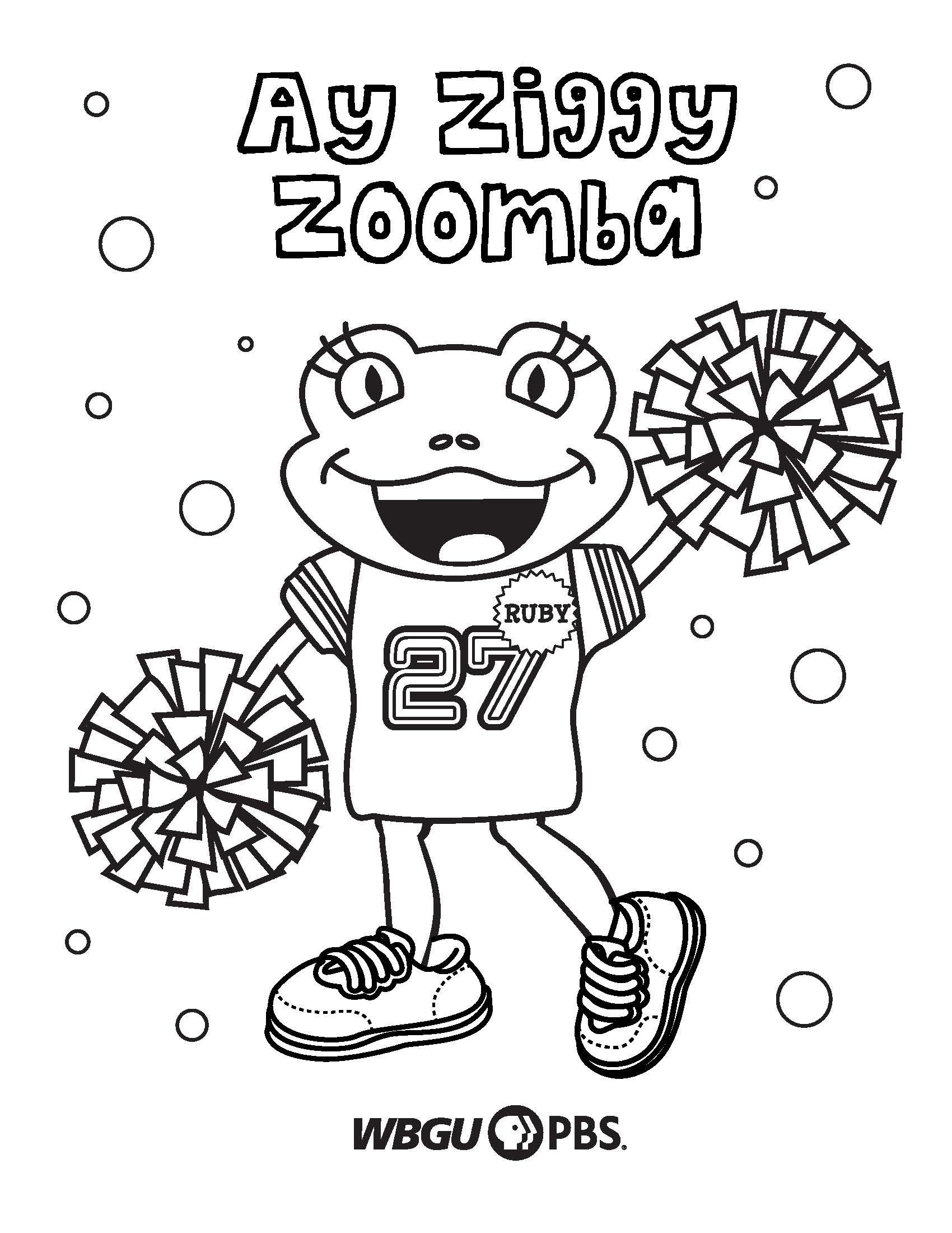 Ruby's Coloring Pages