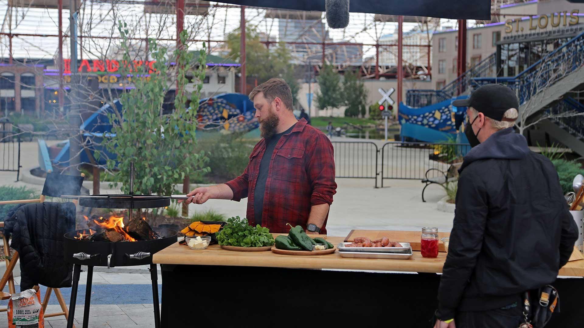 Steven Raichlen’s Project Fire Filmed in St. Louis