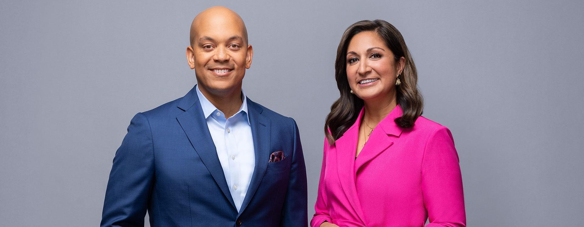 Amna Nawaz and Geoff Bennett Named Co-Anchors of PBS NewsHour