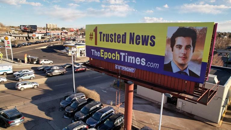 The truth behind the Epoch Times billboards around Denver