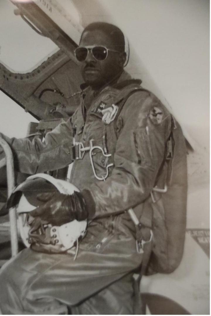 Tuskegee Airman James Harvey celebrates his 100th birthday