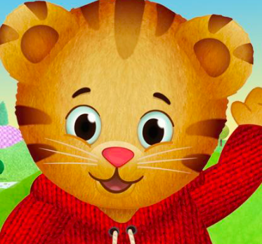 Daniel and Miss Elaina Play Rocket Ship in Daniel Tiger's Neighborhood