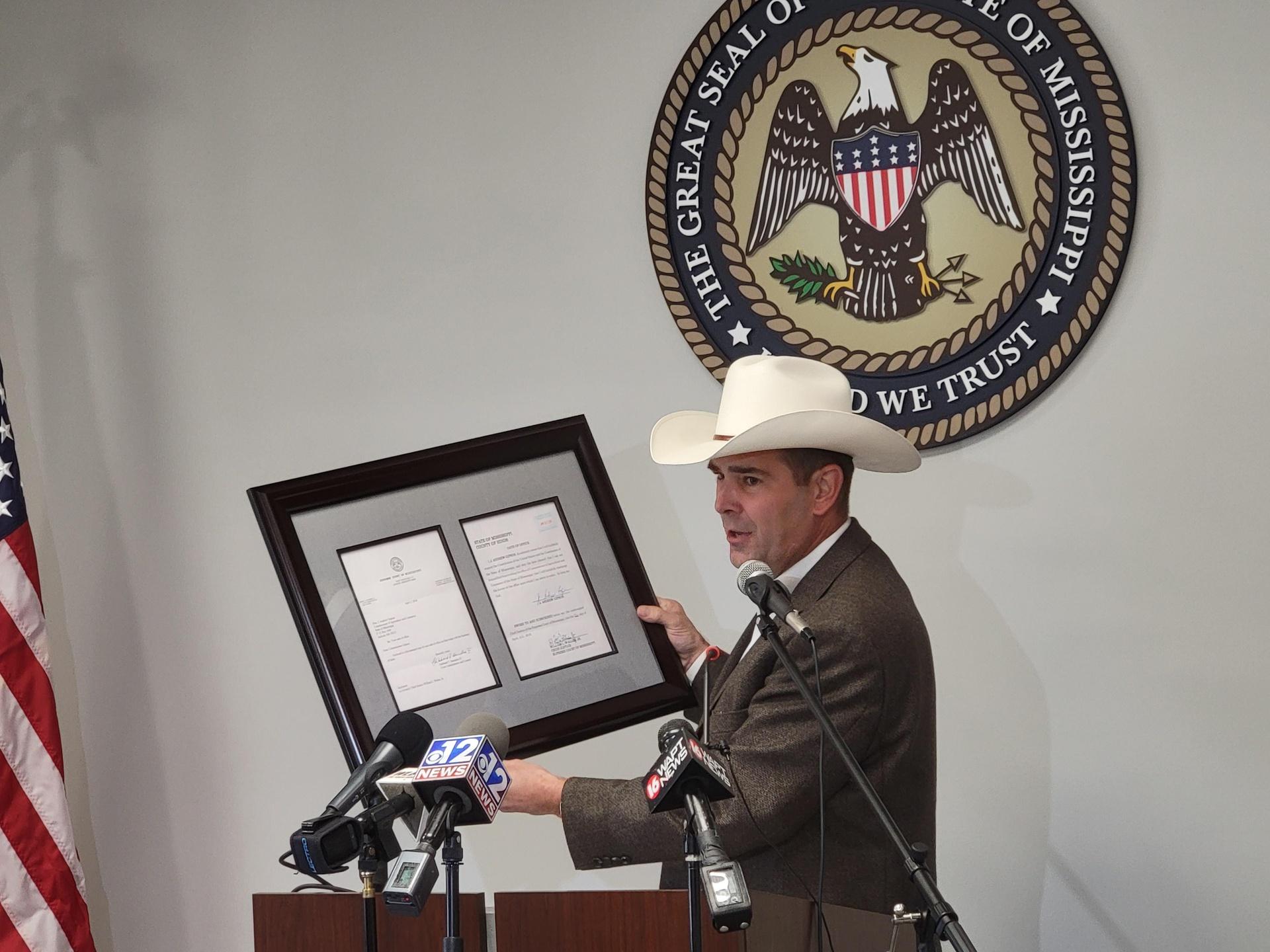 Mississippi Agriculture Commissioner Andy Gipson speaks out against ...