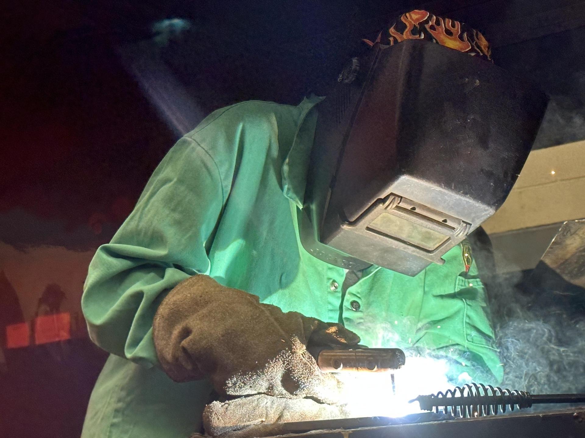 Welding instills sense of purpose, self-sufficiency at Mississippi ...