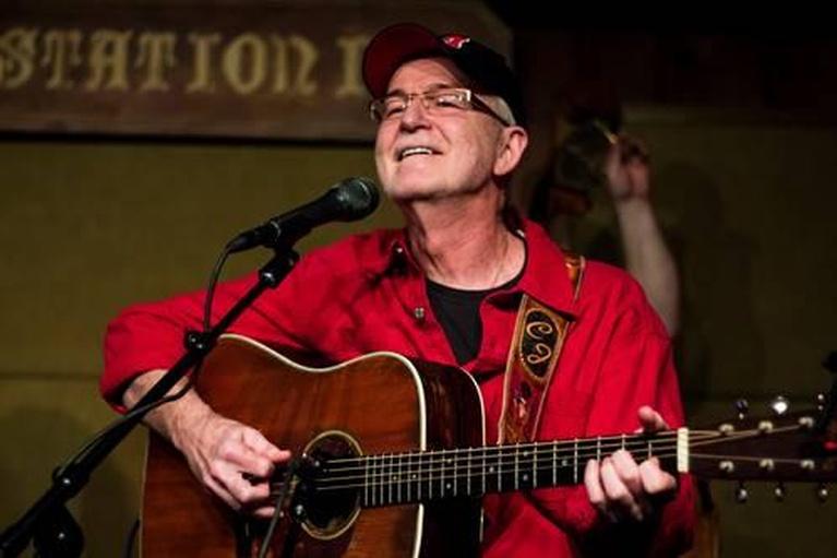 Carl Jackson at microphone