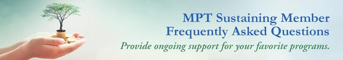 FAQ Sustaining Membership