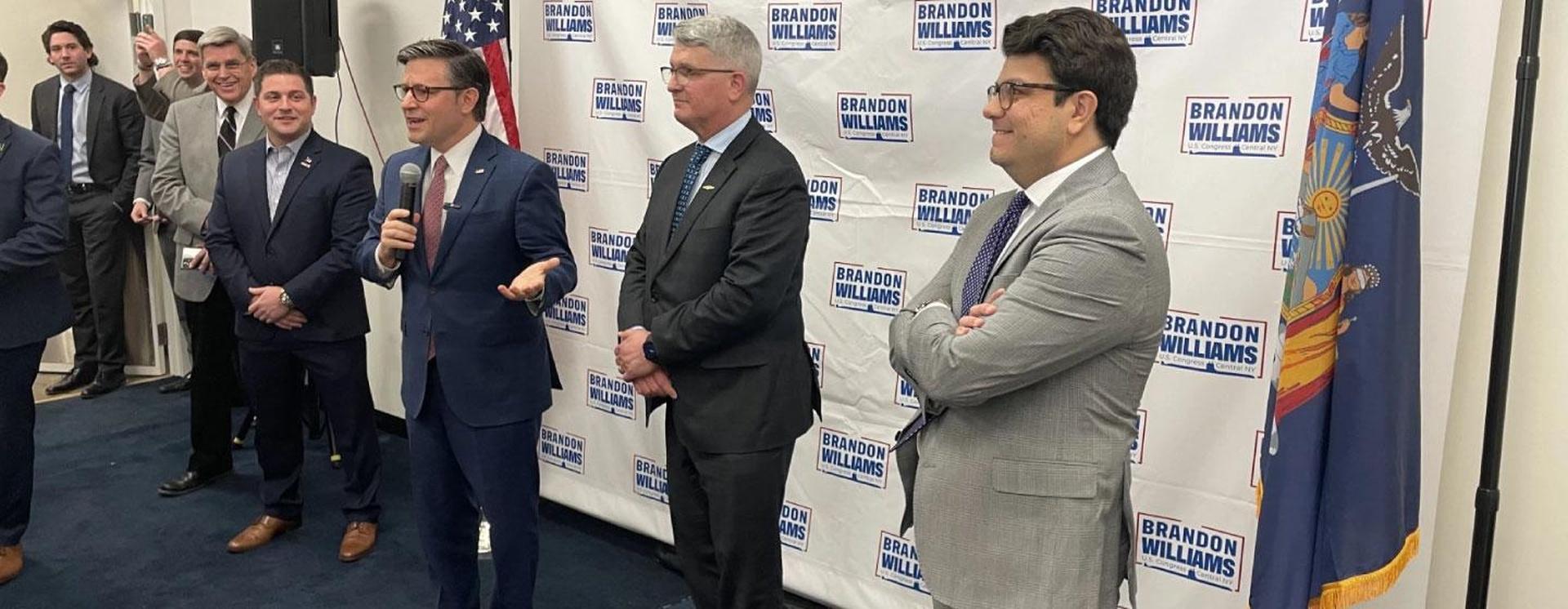 House Speaker Mike Johnson Says NY-22 Will ‘Decide the Fate of the Country’