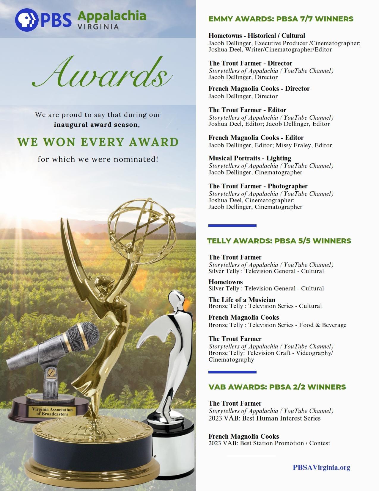 Big Winner at The Emmys!