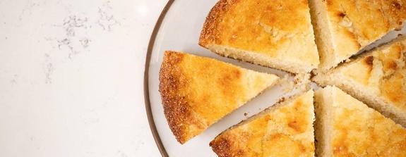 Sheri's Skillet Cornbread And Honey Butter