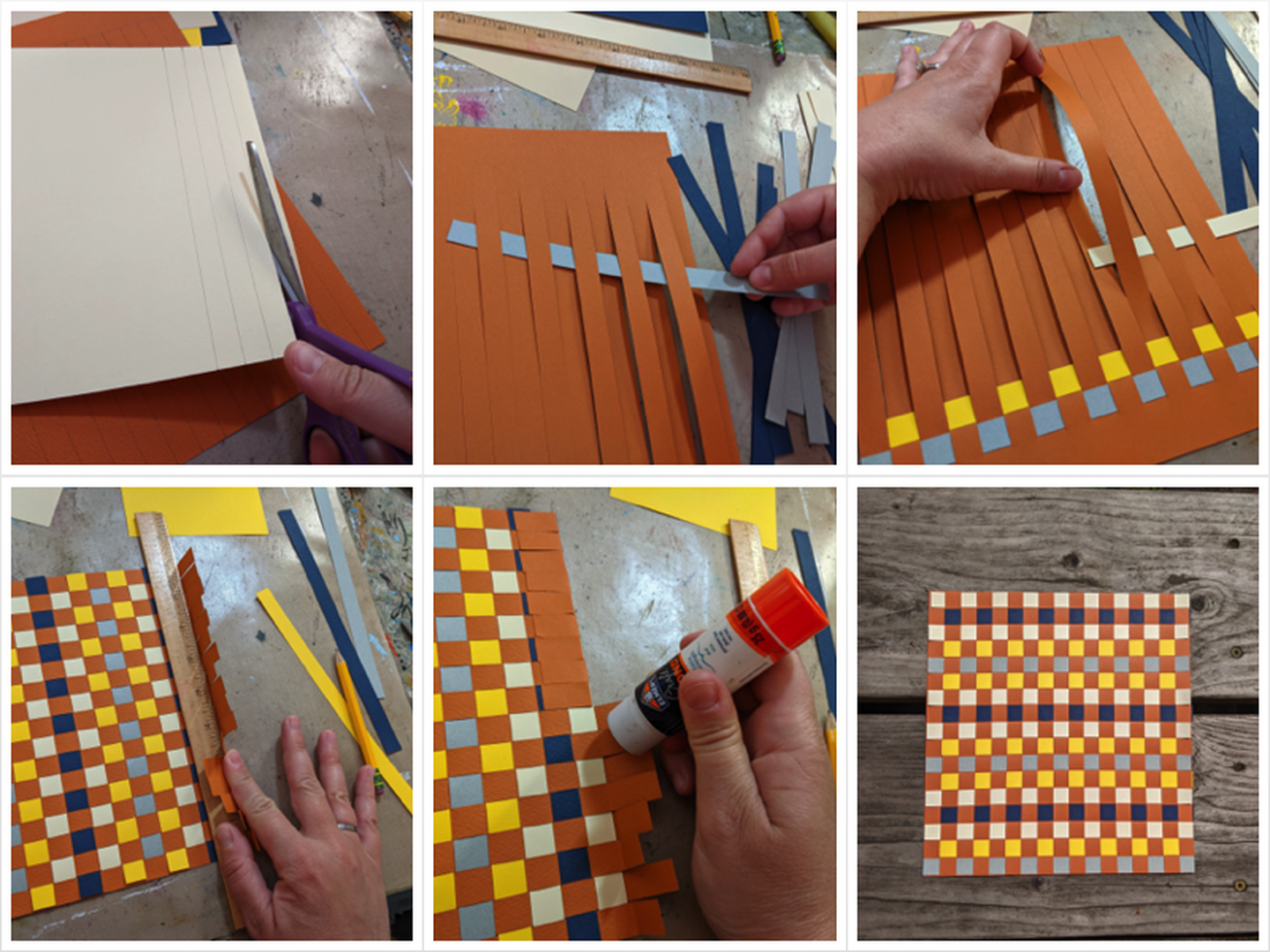 Missy's Paper Weaving