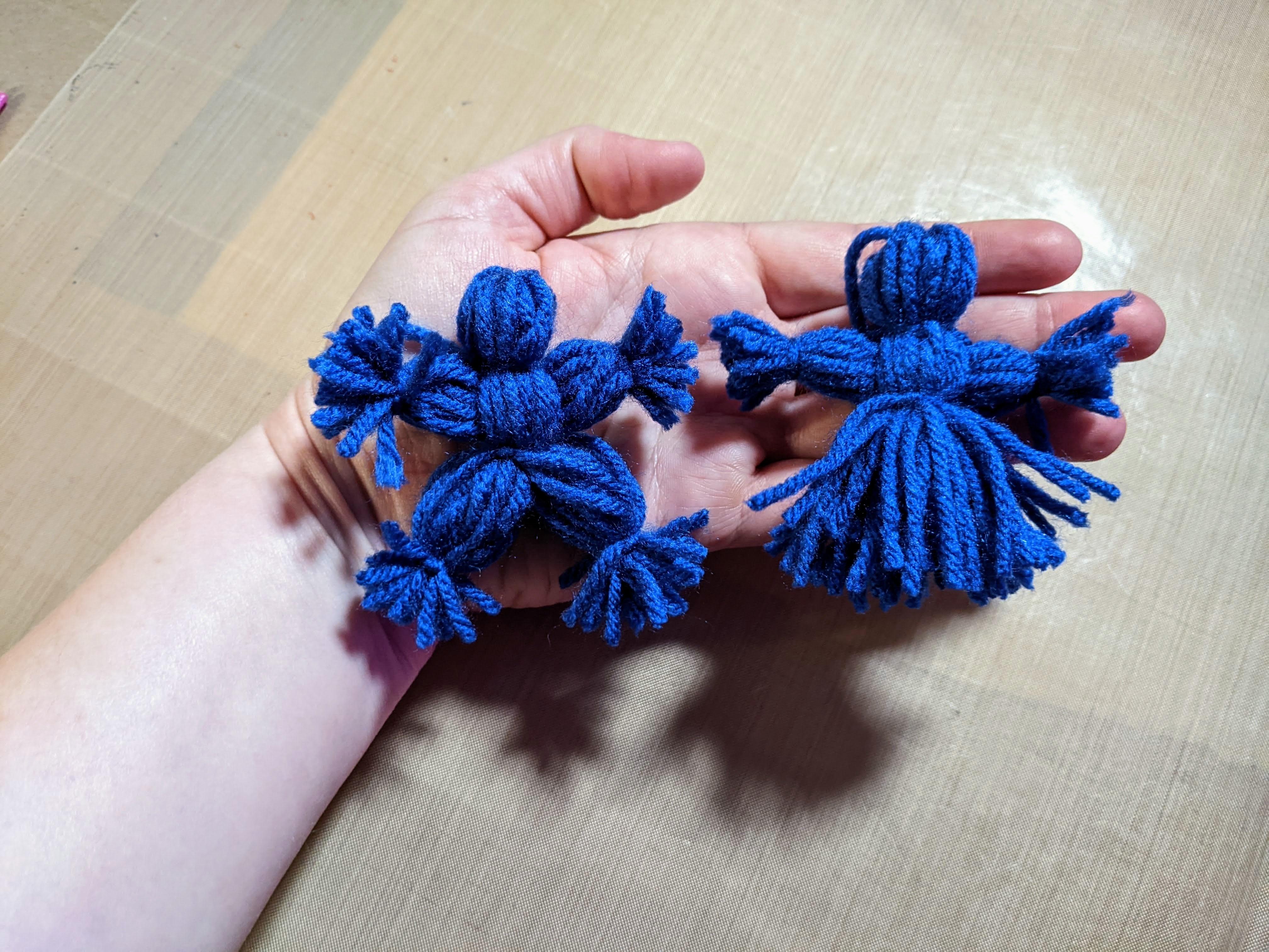 How to Make Yarn Dolls