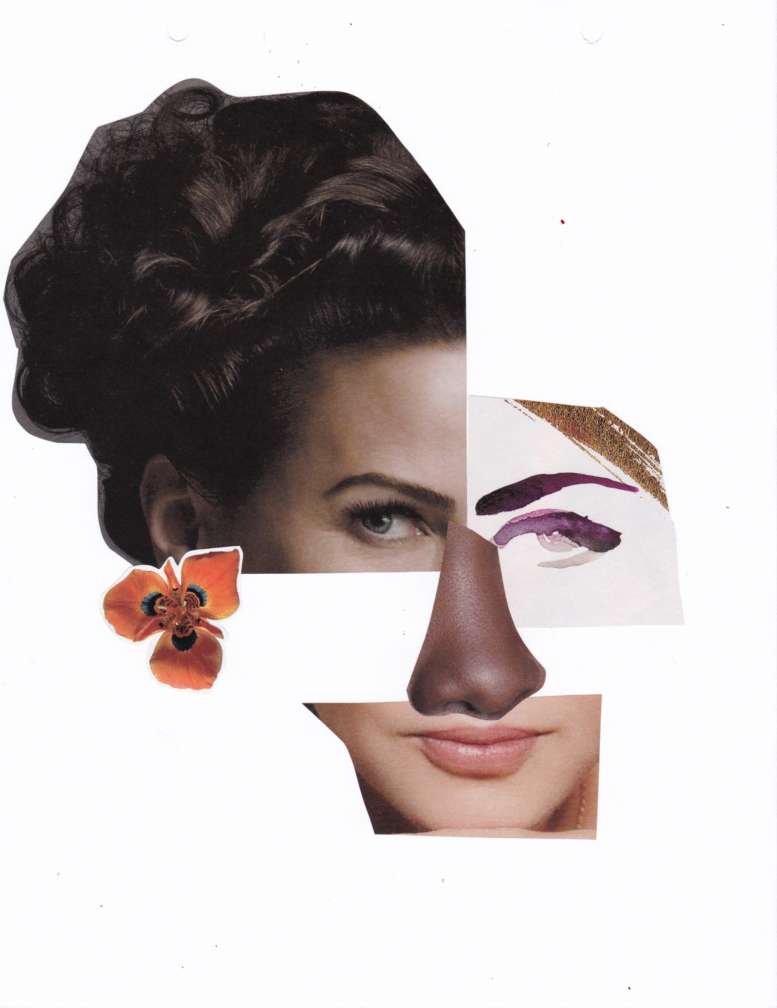 Collage Portrait Craft for Kids