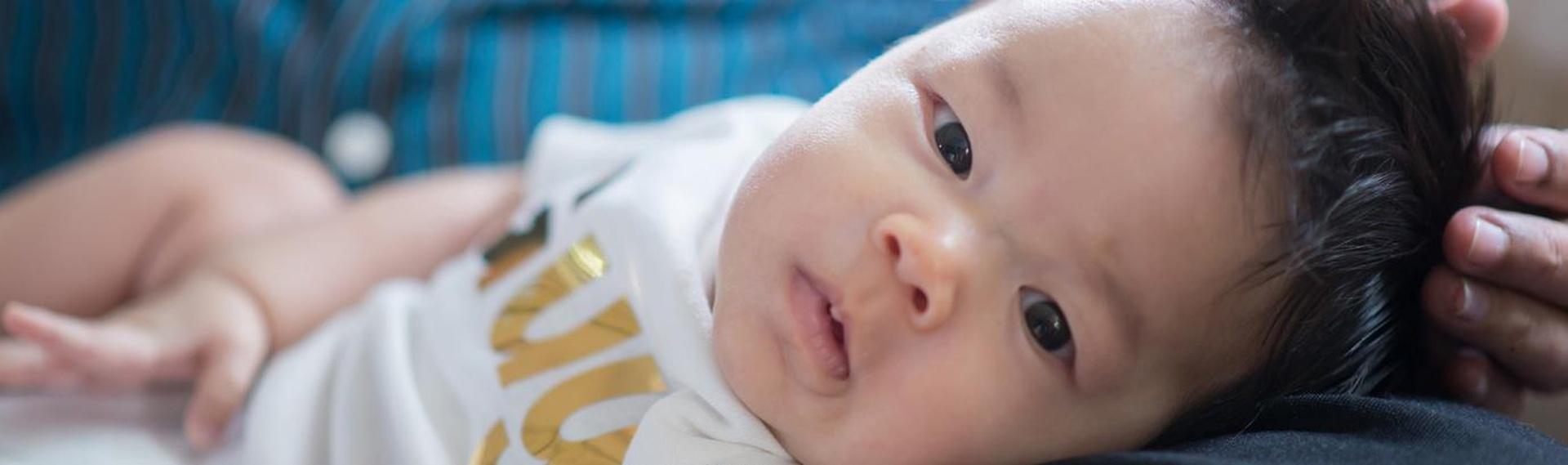 Su bebé a los dos meses de edad