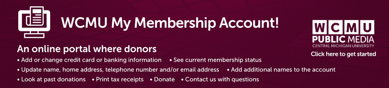 WCMU Public Media|Home