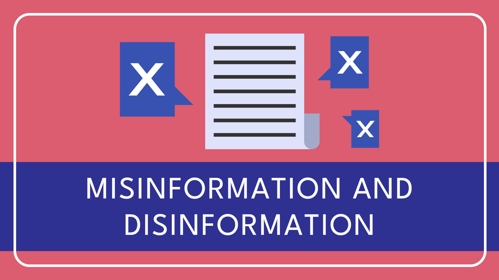 Misinformation and Disinformation