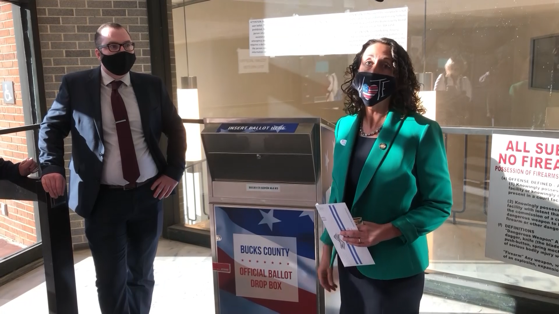 PA Secretary of State Promotes Early In-Person Voting in Bucks