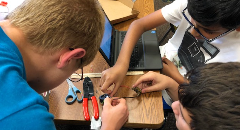 Readington Middle School Students Win Global STEM Award