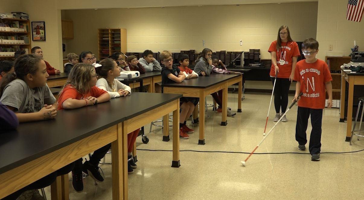 Learning About White Cane Day