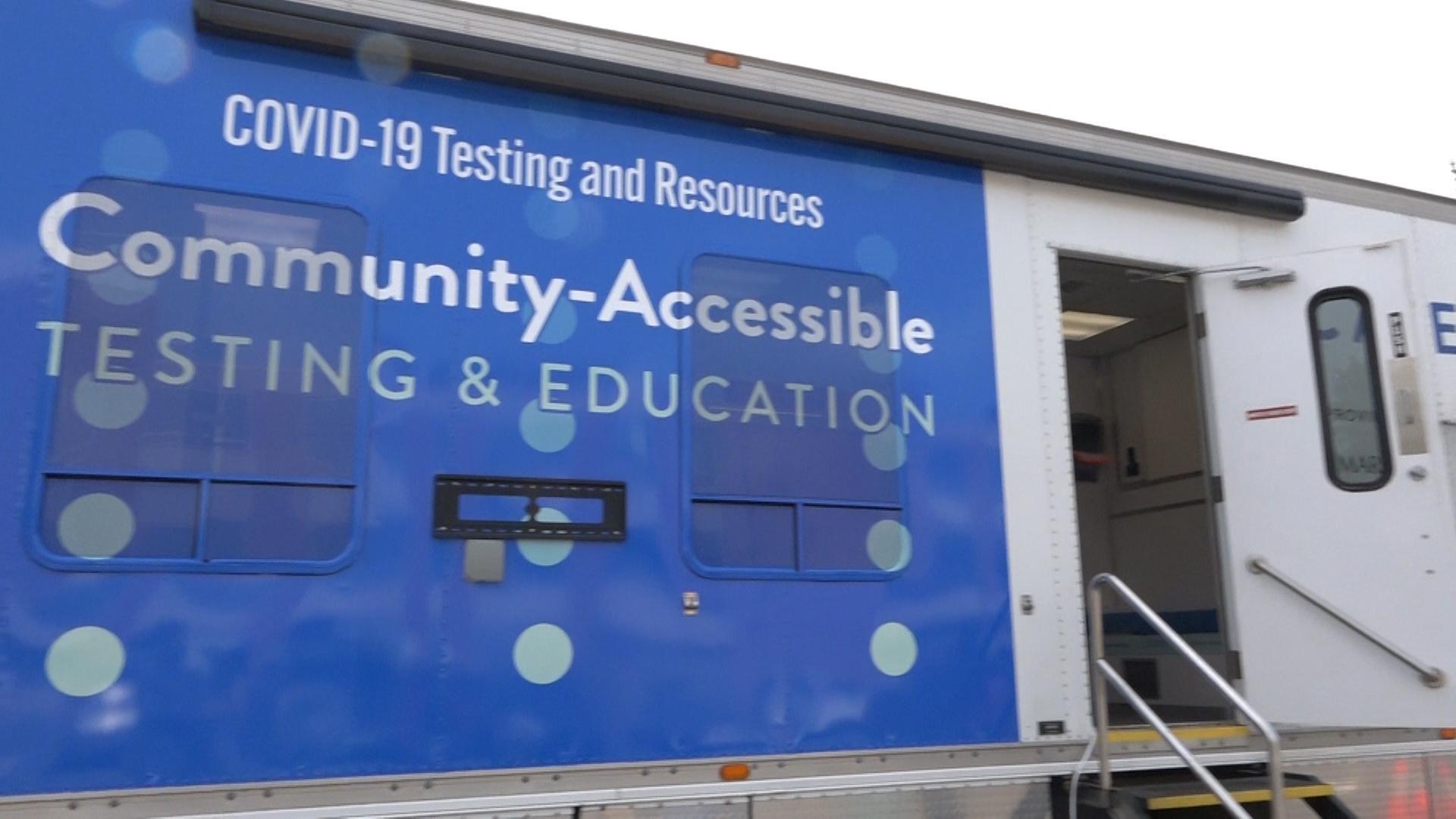 CATE Mobile Unit Brings COVID Testing, Education to Areas of Need