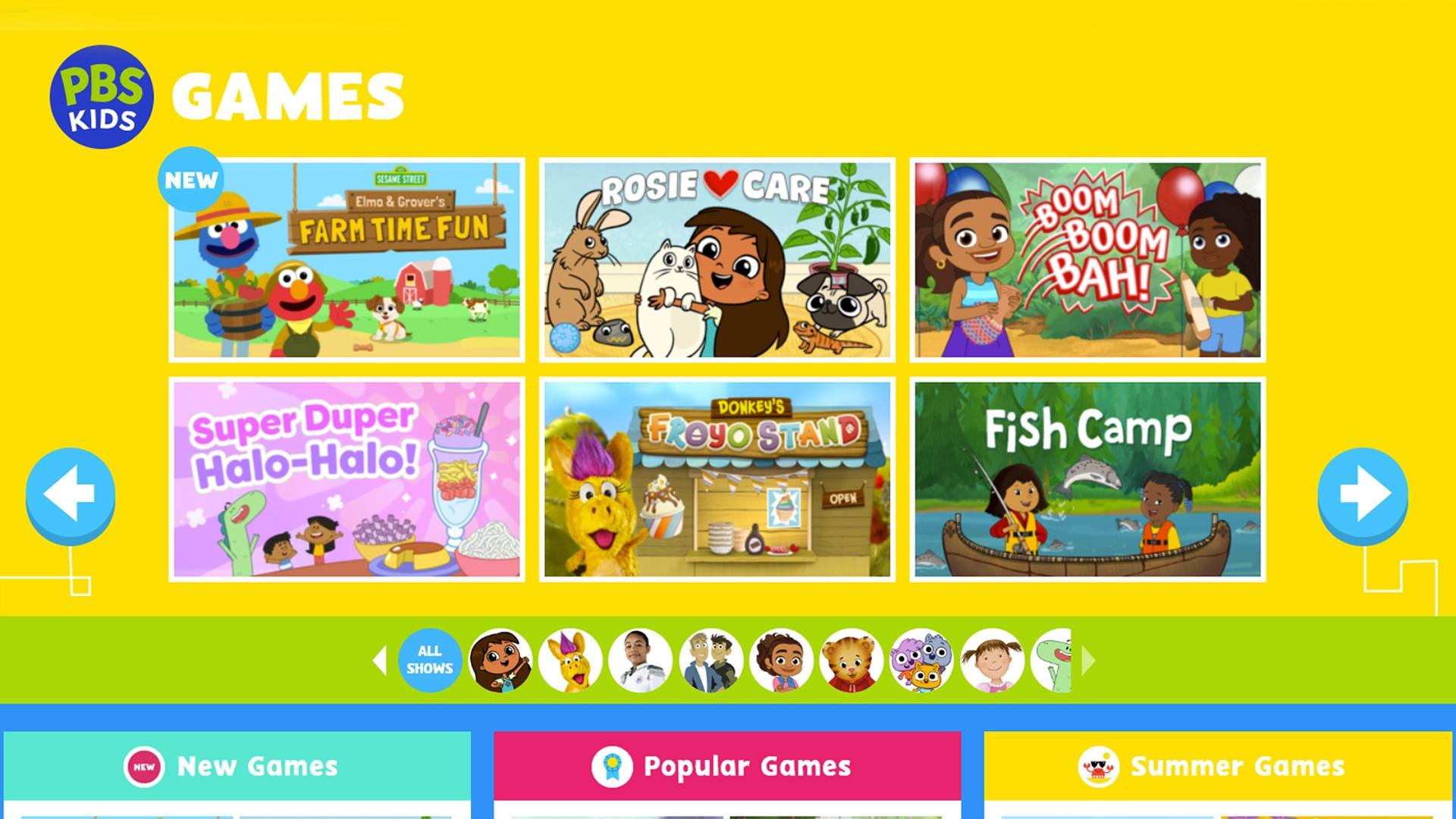 Pbs Kids Shows Pbs Kids Shows