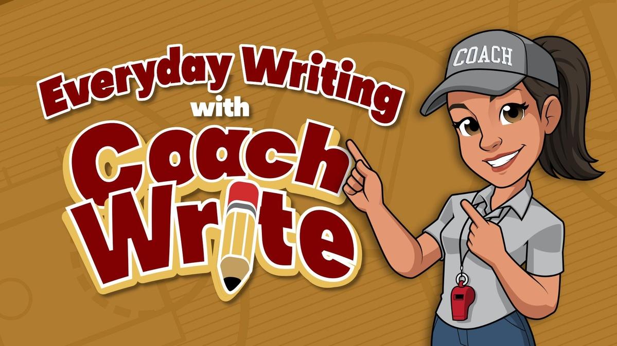 Everyday Writing with Coach Write | PBS Western Reserve