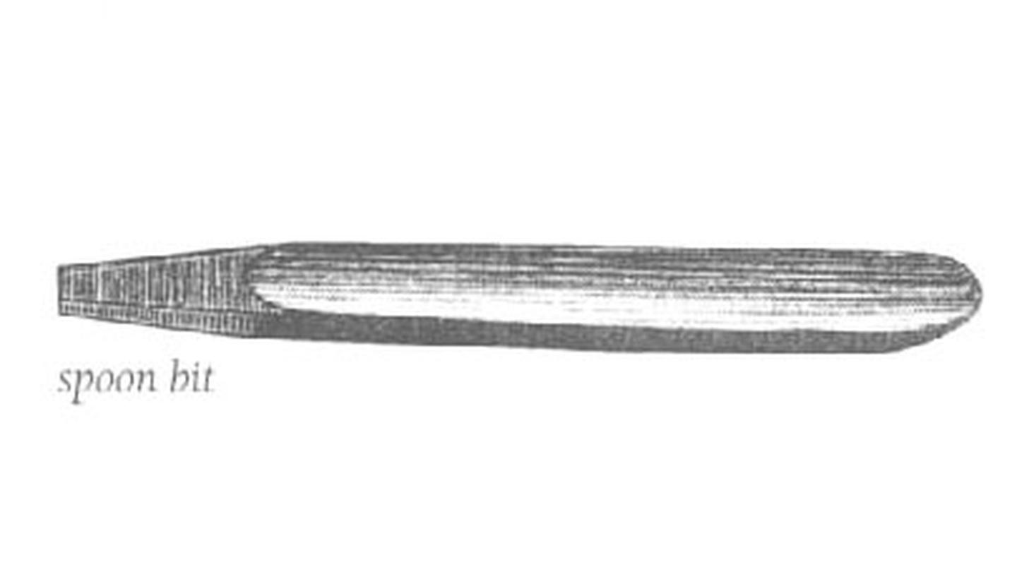 Bit, Spoon - Wood working Tool