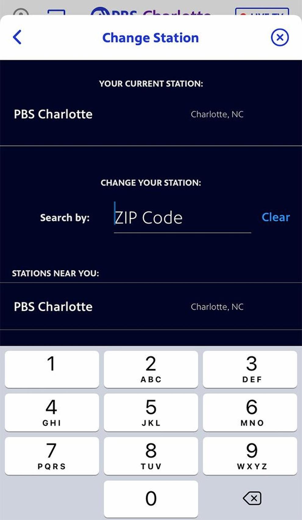 Change My Local Station