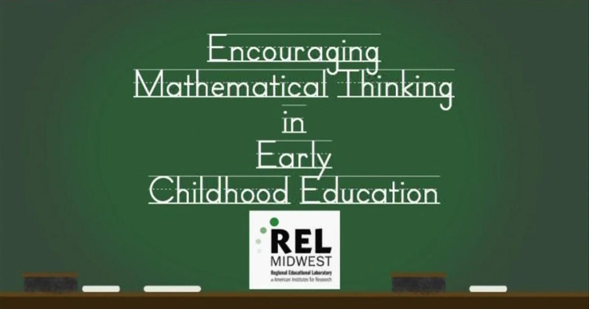 Encouraging Mathematical Thinking | PBS