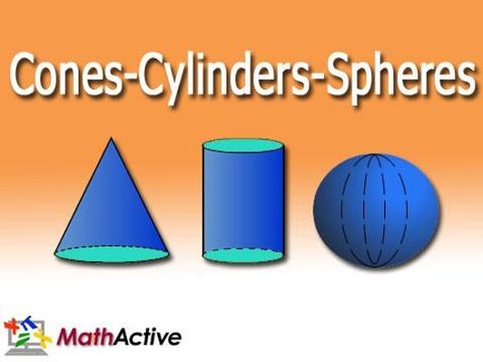 Cones Cylinders Spheres | English Voice | Math | Interactive | PBS ...