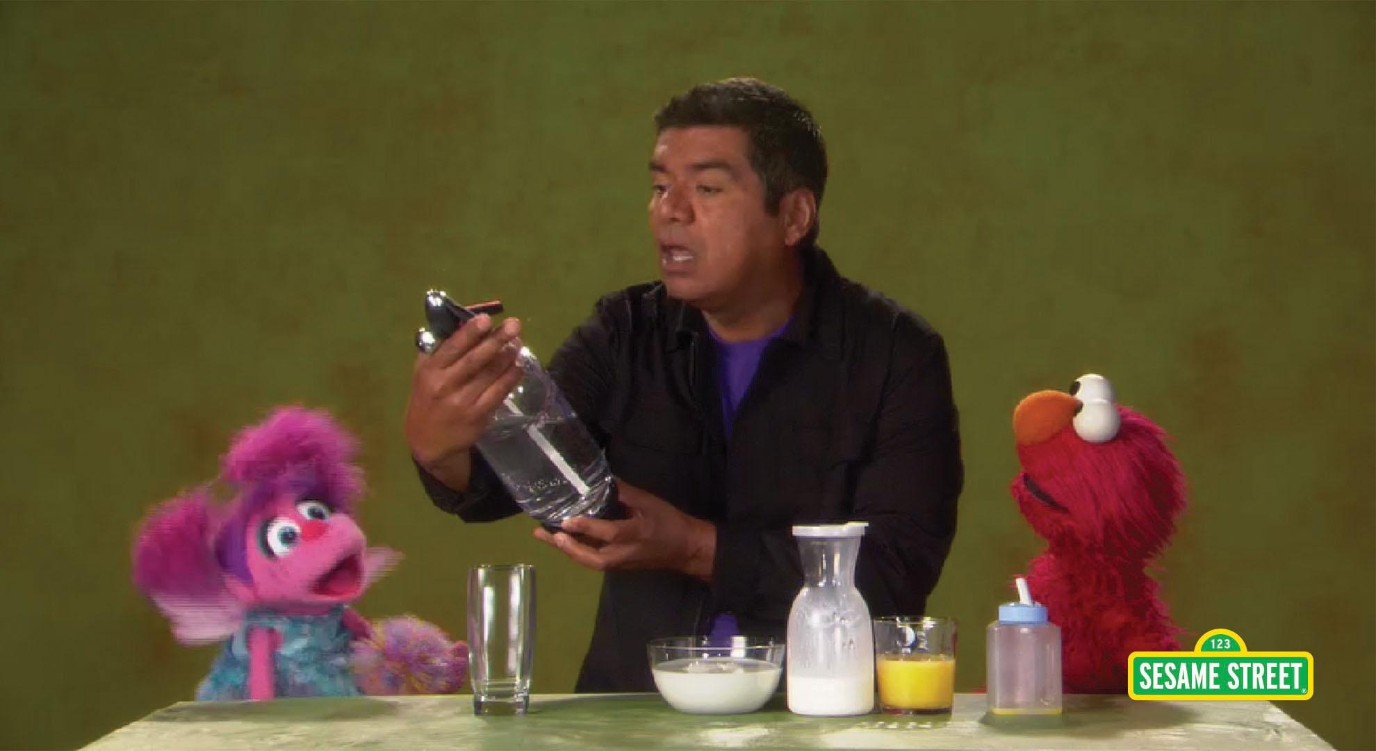 George Lopez: Liquid | Sesame Street | PBS LearningMedia