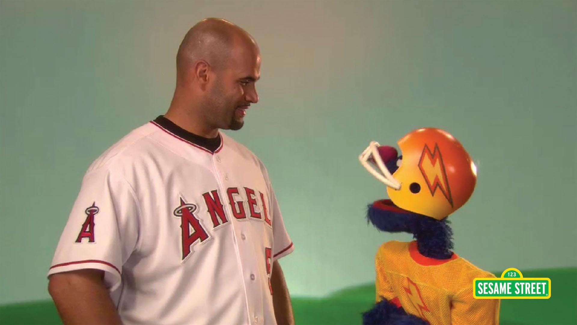 Albert Pujols: Athlete | Sesame Street | PBS LearningMedia