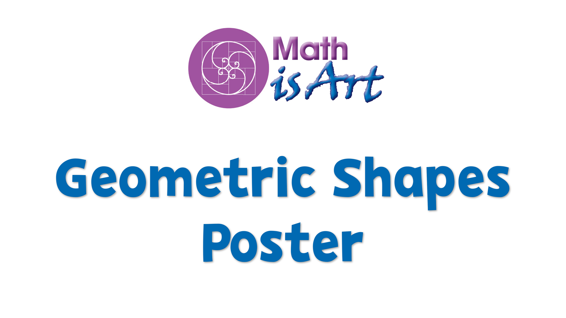 Geometric Shapes Poster: Math is Art Camp | Ohio Learns 360 | PBS ...