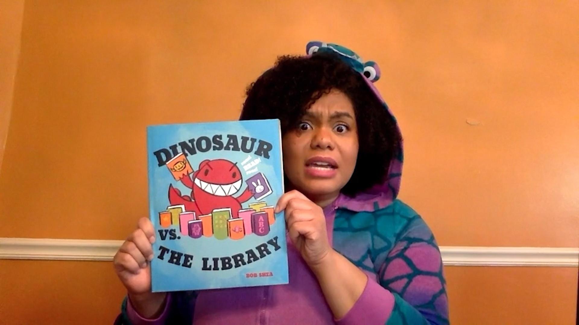 Let's Share a Story: "The Dinosaur vs. the Library" | Let's Learn | PBS ...