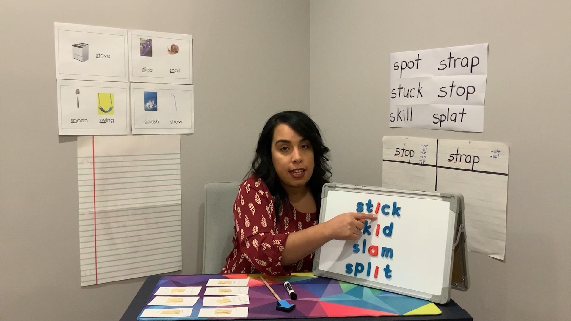 Decode Initial Blends with "S" | Let's Learn | PBS LearningMedia