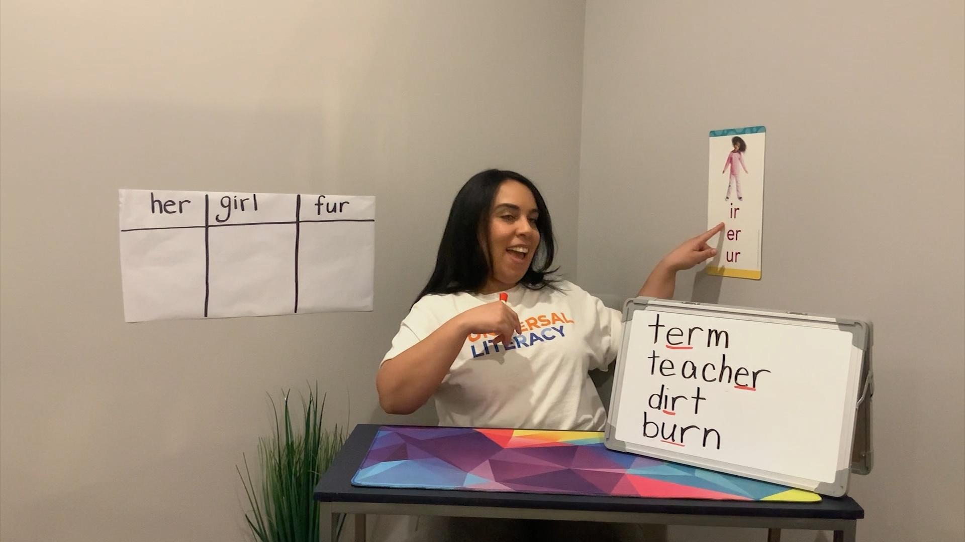 Blend/Decode R-Controlled Vowels ER, IR, UR | Let's Learn | PBS ...