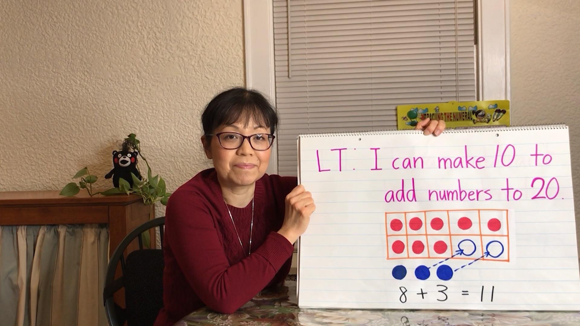 Make 10 to Add Numbers to 20 | Let's Learn | PBS LearningMedia