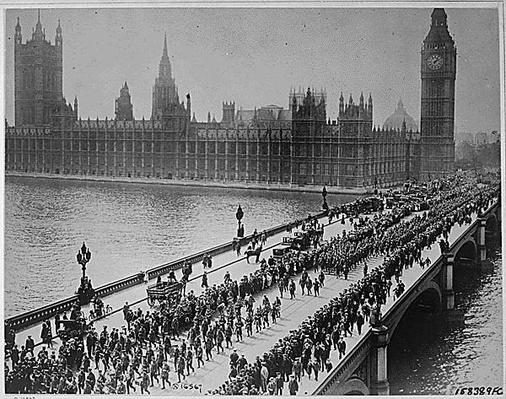 American Troops in London, 1917 | Social Studies | Image | PBS ...