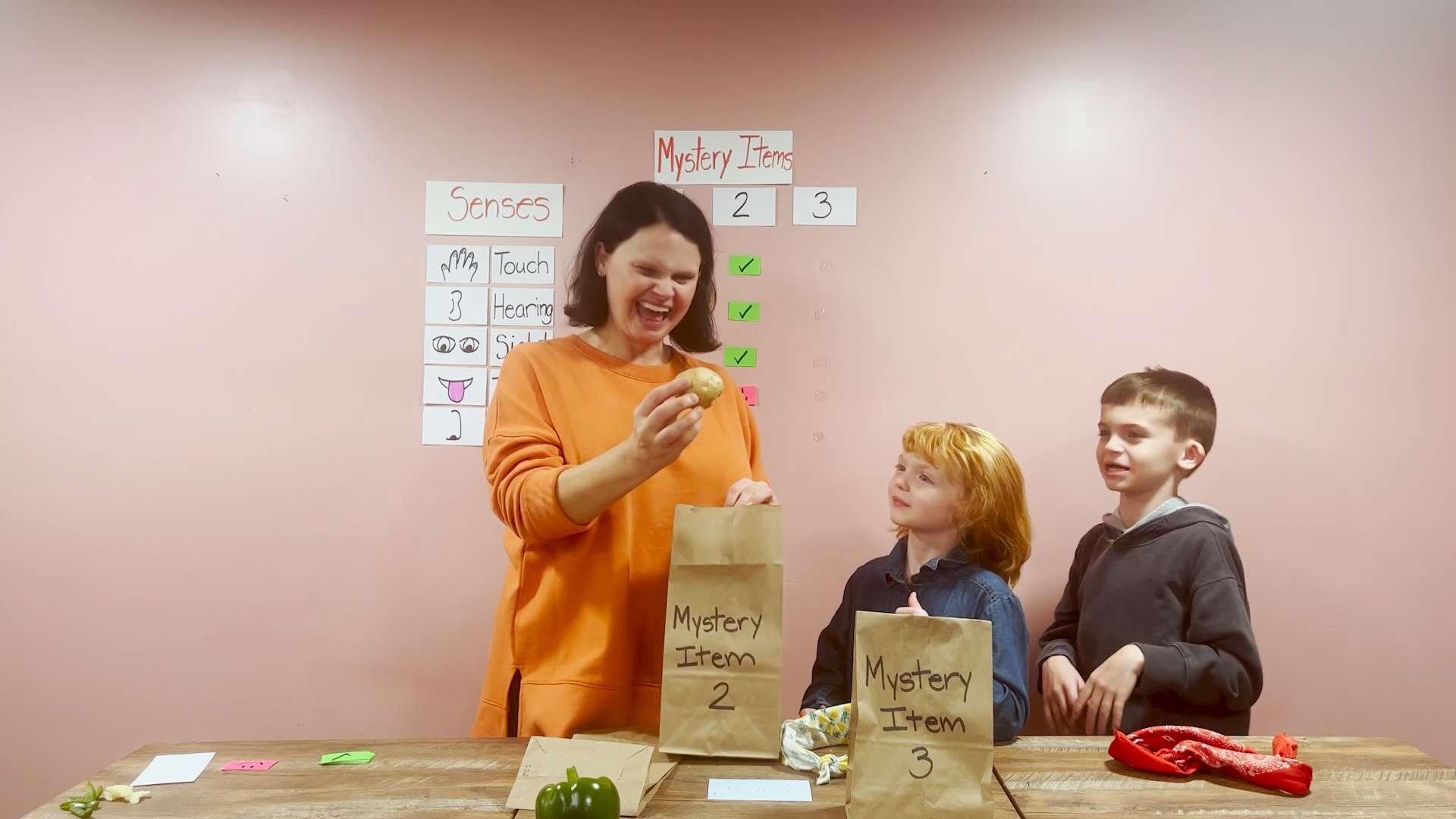 Using Senses to Identify Mystery Foods | Let's Learn | PBS LearningMedia