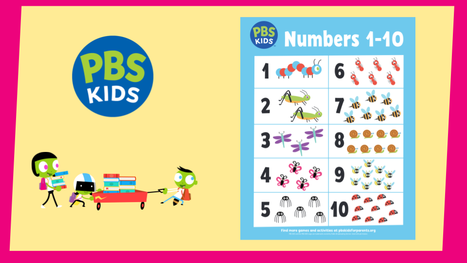 Math-Themed Classroom Posters | PBS KIDS | PBS LearningMedia