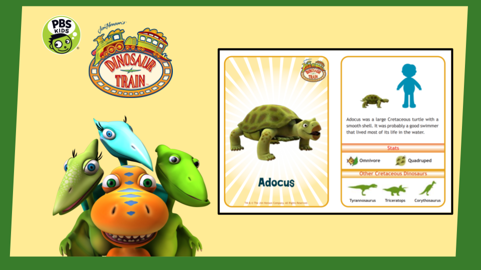 Dinosaur Fact Cards | Dinosaur Train | PBS LearningMedia