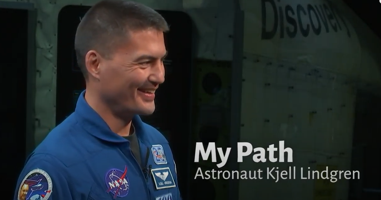 Kjell Lindgren: Astronaut Advice—Pick Up a Book and Read! | My Path | PBS LearningMedia