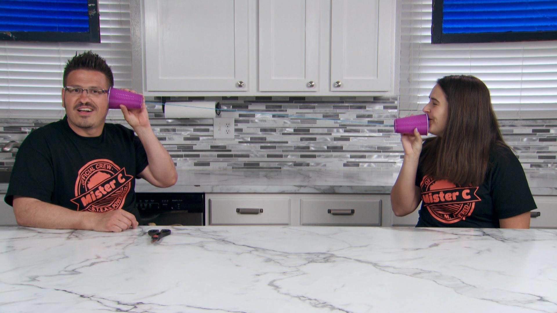 Telephone Cups | Camp TV | PBS LearningMedia