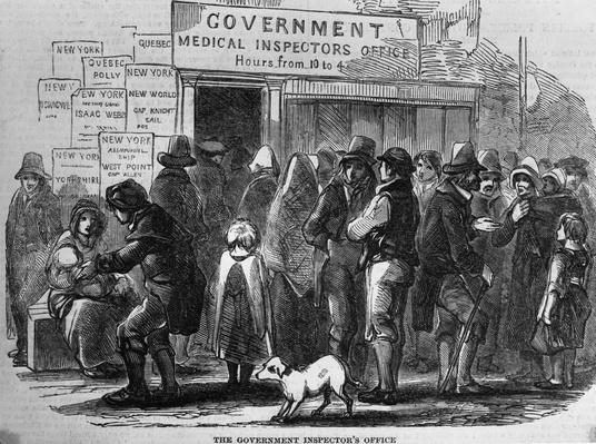 Emigrants Sail For USA | U.S. Immigration | 1840's to present | U.S ...