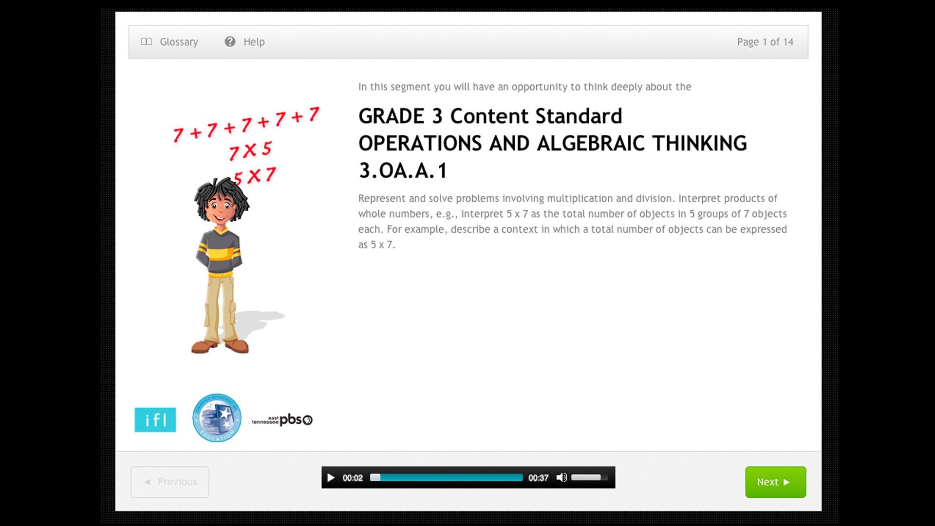 Operations and Algebraic Thinking - 3.OA.A.1 | Tennessee Department of ...