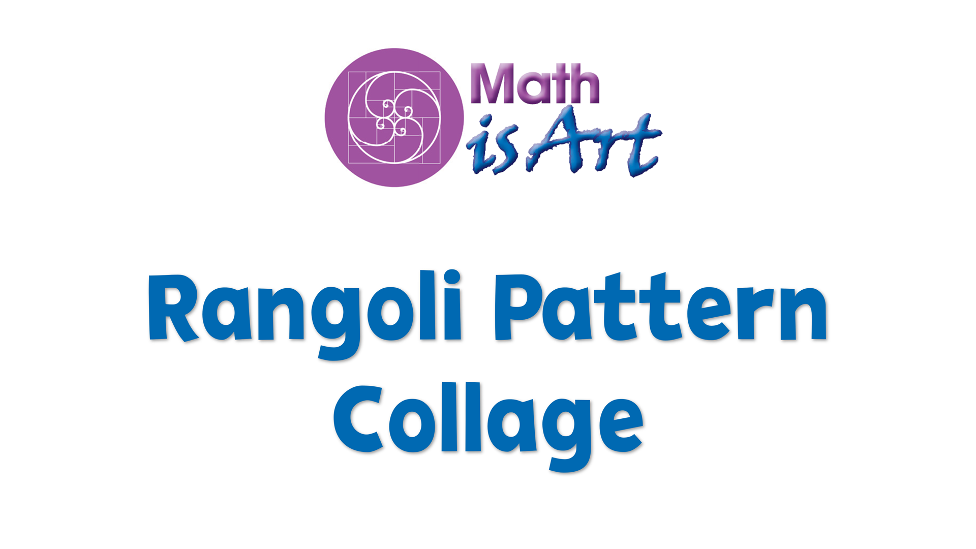 Rangoli Pattern Collage: Math is Art Camp | Ohio Learns 360 | PBS ...