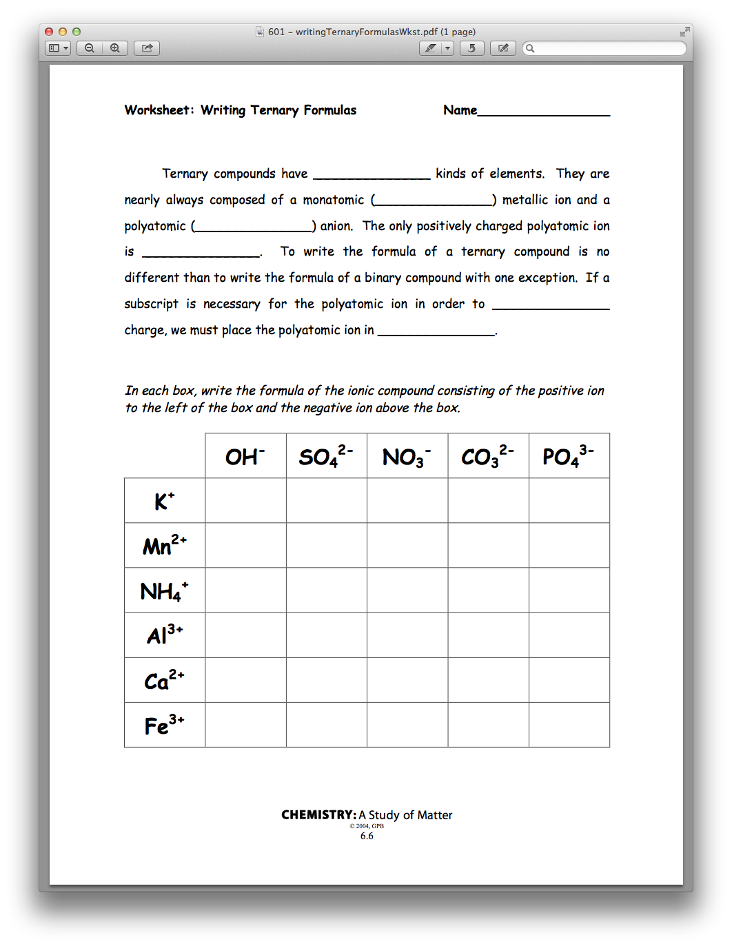 Worksheet Writing Binary Formulas