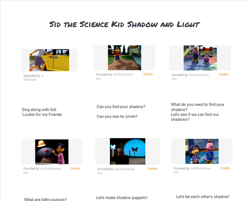 Shadow Smile! | Sid the Science Kid | Science, Preschool | Media ...