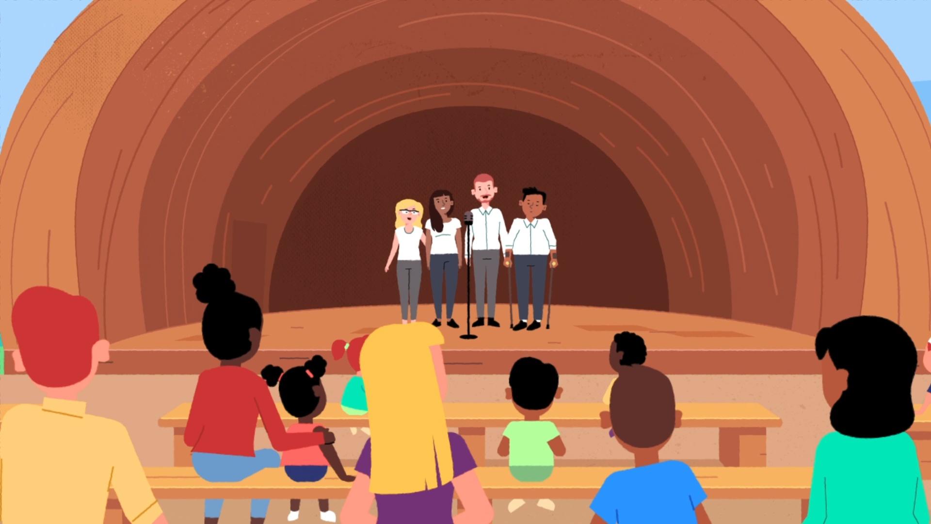 The Four Voices | Artsville | PBS LearningMedia