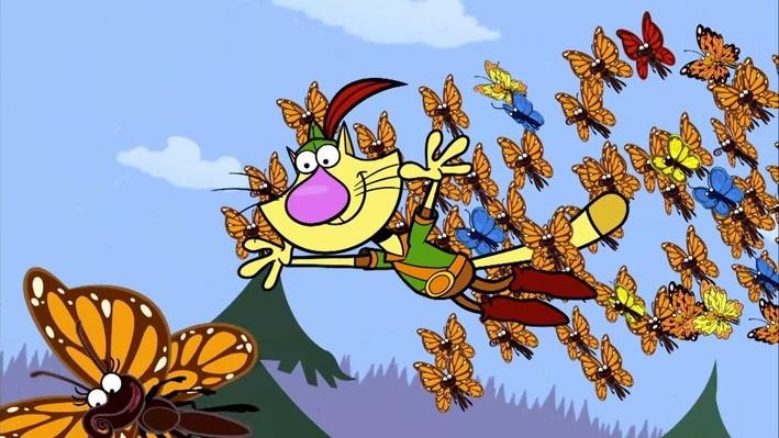 Nature Cat | Where Have All the Butterflies Gone | Preschool | Video ...