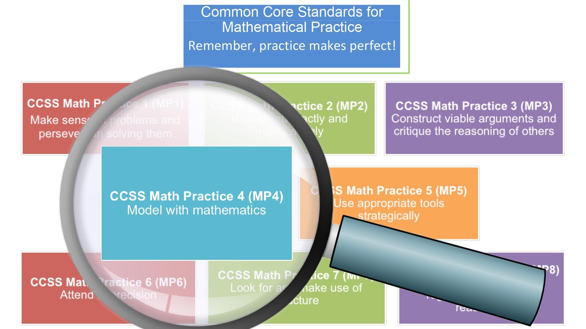 CCMP4 - Model with mathematics | PBS LearningMedia